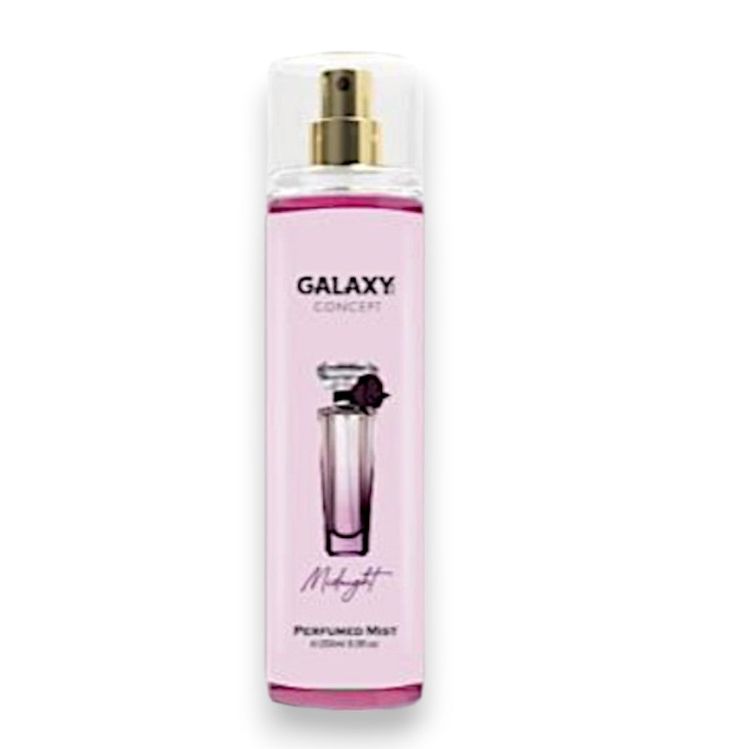 GALAXY PLUS PERFUMED MIST FOR WOMEN, 250ML-RIANA, MIDNIGHT, GOSSIP, FA – Fragrance Castle
